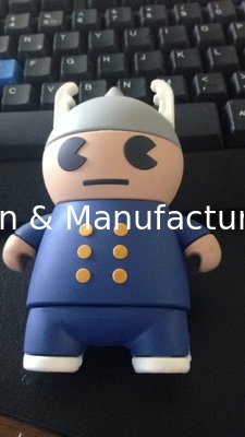 Customized pvc cartoon gift 2600mah power bank mobile phone charger supplier