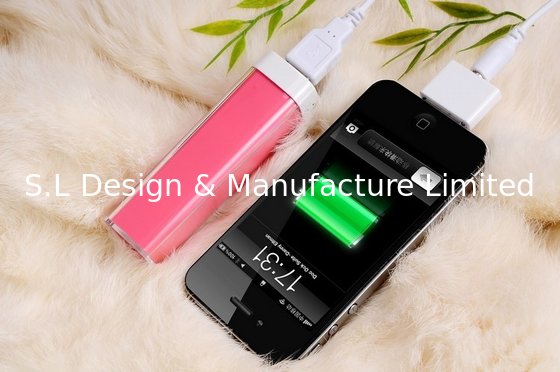portable mobile phone charger lipstick power banks 3000mAh mini travel charger supplier