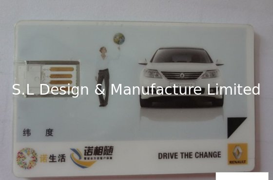 Best selling promotional credit visa business card logo printing usb card flash drive supplier