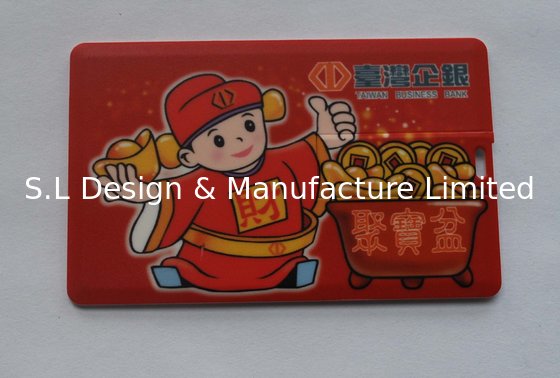 Best selling promotional credit visa business card logo printing usb card flash drive supplier