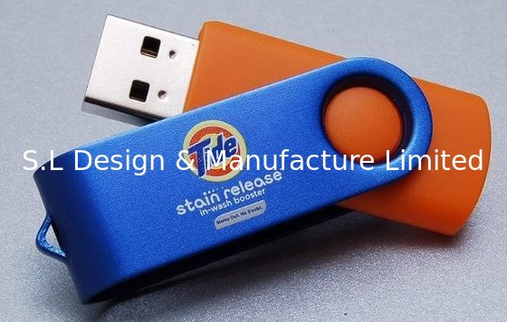 Low price bulk wholesale colorful swivel USB flash drive 8GB supplier