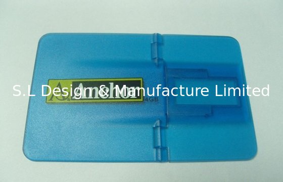 Chinese Bulk Promotion OEM Logo Ultra Thin Credit Card USB Flash Drive supplier