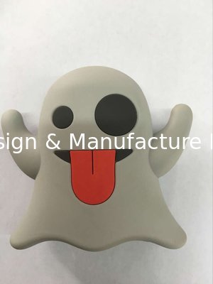 2016 newest wholesale 2600mah PVC emoji unicorn ghost power bank mobile phone charger supplier
