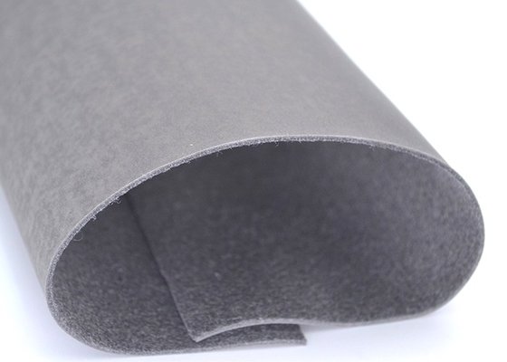 Non Woven Backing Fake Leather Fabric Waterborne PU Base For Sports Shoes