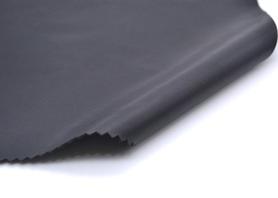 100% Waterborne PU Leather Fabric Anti Mildew 0.65MM Thickness For Garments