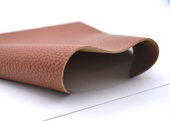 Customized Color Eco Friendly PU Leather Multipurpose High Peeling Strength