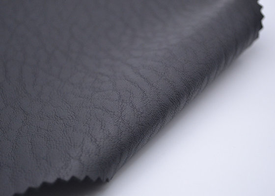 Good Safety Garment Leather Fabric , Elastic Leather Fabric Customized Color