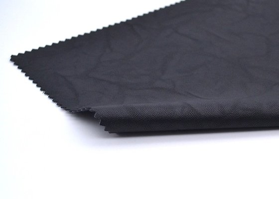 Customized Color Garment Leather Fabric , Faux Leather Cloth 137CM Width