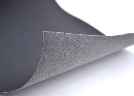 1.4mm Thickness Shoe Leather Fabric Customized Color High Peeling Strength