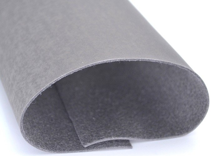 Non Woven Backing Fake Leather Fabric Waterborne PU Base For Sports Shoes
