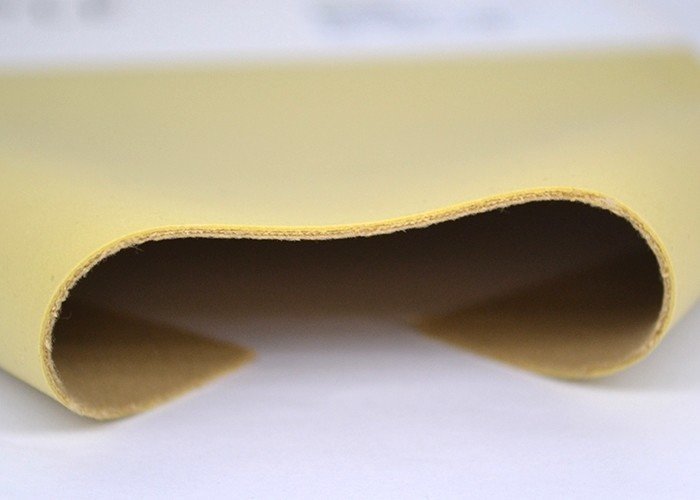 1.1mm Woven Backing PU Synthetic Leather , Waterborne Leather Fabric For Handbags