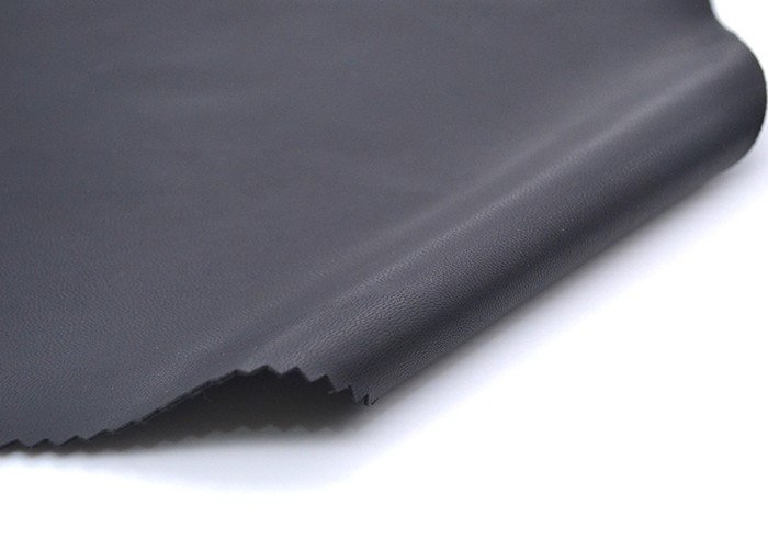100% Waterborne PU Leather Fabric Anti Mildew 0.65MM Thickness For Garments