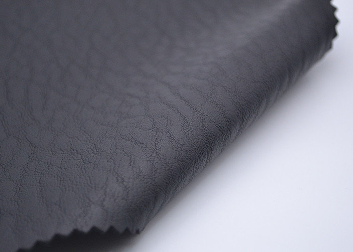 Good Safety Garment Leather Fabric , Elastic Leather Fabric Customized Color