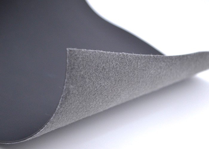 1.4mm Thickness Shoe Leather Fabric Customized Color High Peeling Strength