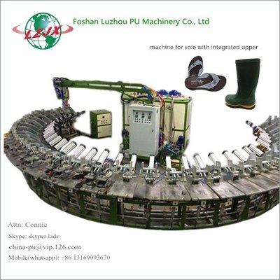China Machinery Manufacturer Insole and Outsole PU Shoe Sole Pouring Machine