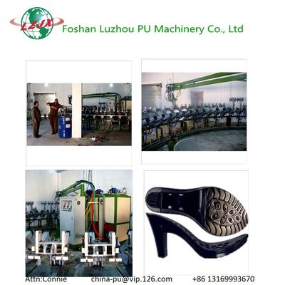 Footwear Machinery Insole and Outsole PU Foam Injection Machine for Shoes