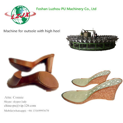 Injection Machinery for Sole Safety Shoes Slipper &amp; Sandal Making Machine