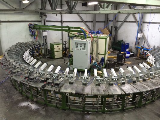 Pu sole production line desma type shoe machine for injection