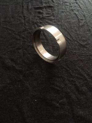 Tungsten silicon carbide seal ring of mechanical sleeve and seal