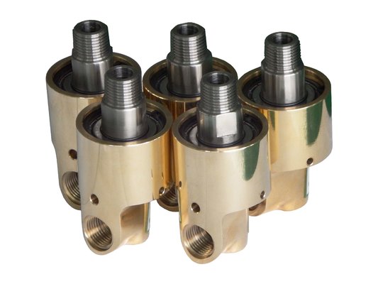 Copper cold water rotary joint / pipe swivel joint hydraulic swivel fitting