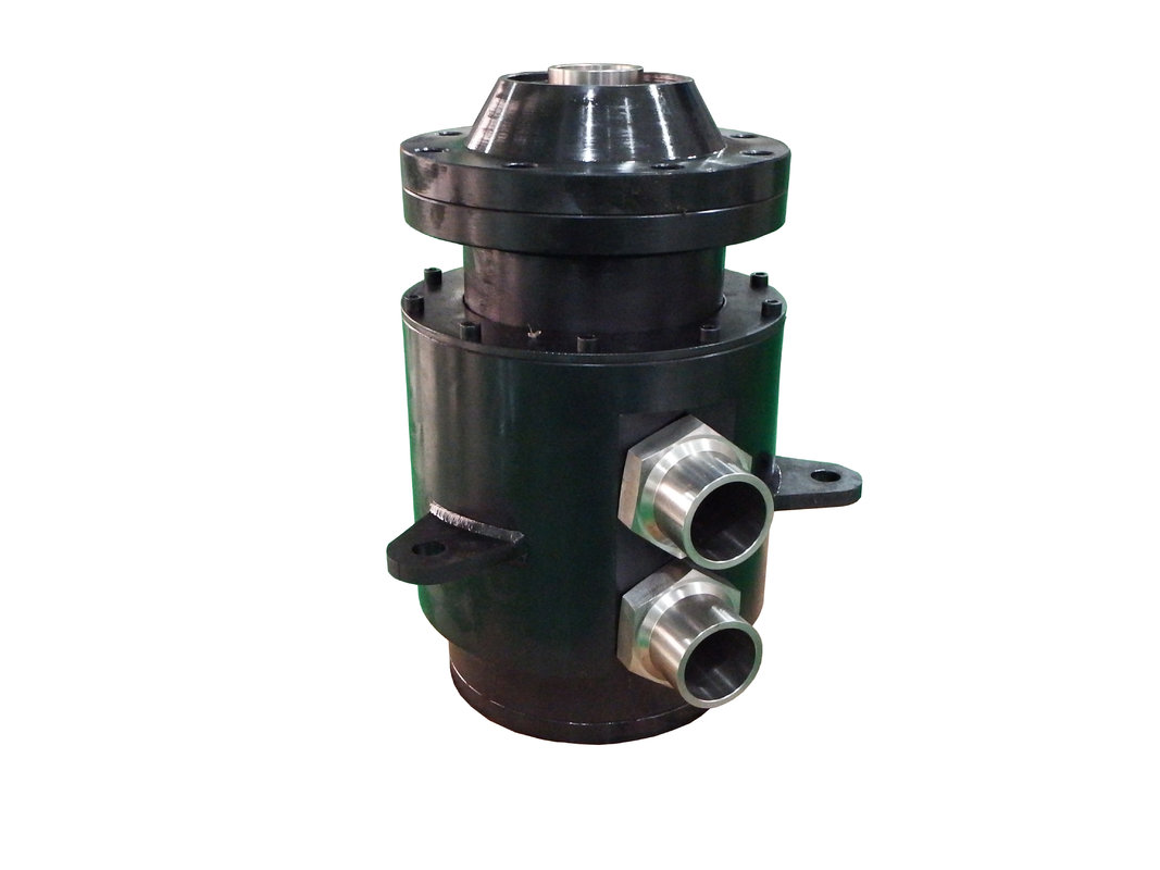 Custom - made 2 passage Hydraulic Rotary Joint low speed for Oxygen , Hydrogen , water