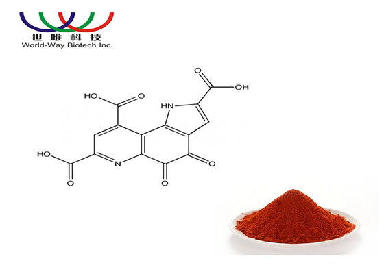 Anti - Oxidant Pure Plant Extract Dark Red Pyrroloquinoline Quinone Bulk Powder