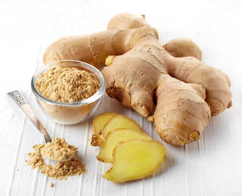 100% Natural Ginger Root Extract Solvent Extraction Yellowish Brown Fine Powder