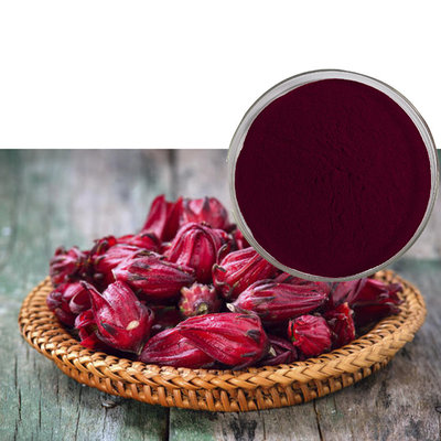 5 / 1 10 / 1 Ratio Natural Colorant Hibiscus Extract For Food And Beverage