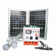 China Portable Solar Lighting System with Phone Charger supplier