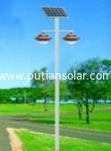 China Dual LED solar garden Light supplier