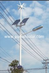 China solar & wind hybrid LED street light supplier