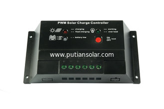 China 20A 12V 24V PWM Solar Charge Controller with LED indicator for solar panel system supplier