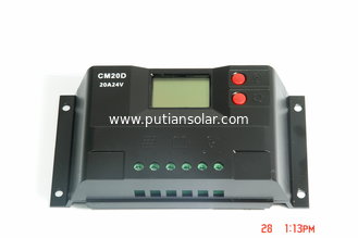 China 12V/24V 20A Intelligent CM20D PWM Solar Charge Controller with LCD display supplier