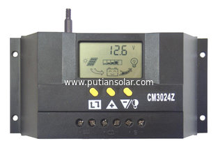 China 30A CM3024Z PWM Solar Charge Controller Regulators LCD Display supplier
