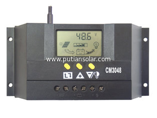 China 30A 48V CM3048 PWM Solar Charge Controller Regulators LCD Display supplier