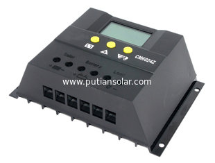China CM6024Z 60A 12V 24V Solar Charge Controller LCD display supplier