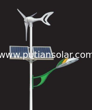 solar & wind hybrid LED street light supplier