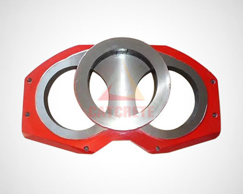 Concrete Pump Parts Putzmeister Spectacle Wear Plate and Wear Ring U229488005