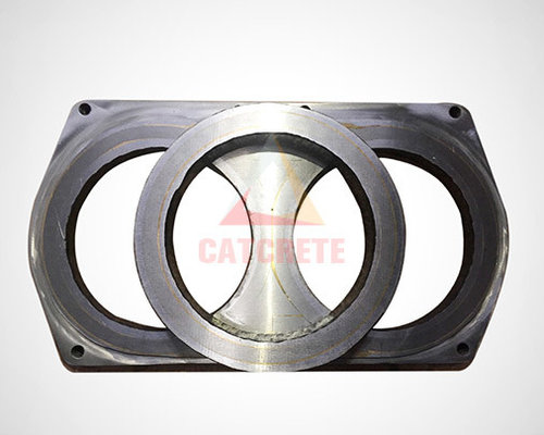 Concrete Pump Parts Putzmeister Spectacle Wear Plate and Wear Ring