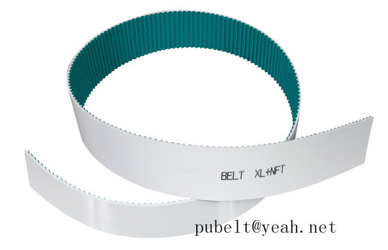 China XL+NFT PU Timing Open Belt Resistance Stainless Steel Wire Closed Loop PU Timing Belt supplier
