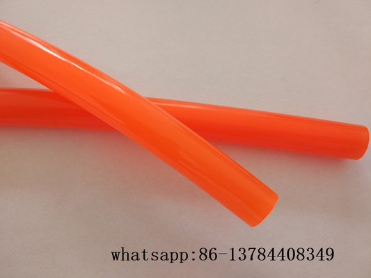 China Urethane Drive Belts With Orange Color Is Applied In Paper Processing supplier
