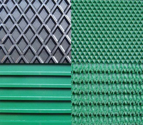 China Industry System Polyurethane Conveyor Belt Anti Corrosion Custom Surface Pattern supplier
