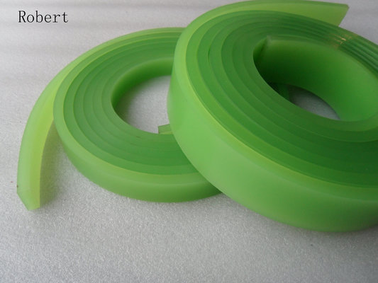China Silk Screen Printing Polyurethane Rubber Squeegee Sheet Transparent High Density supplier