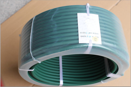 Round Belt PU round belt hardness 80A-90A surface rough green color  used in packing line supplier