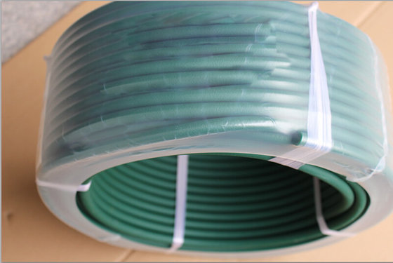 Round Belt PU round belt hardness 80A-90A surface rough green color  used in packing line supplier
