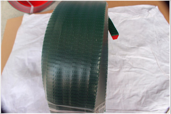 Abrasion Resistant Polyurethane V Belt Green color  PVC Super Grip Belt Red PU V Belts Hardness 90A supplier