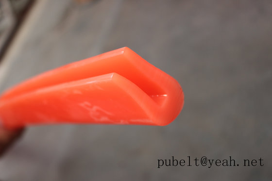 Extrusions U Shaped Capping PU Extruded belt PU extrusion capping u channel U Profile Belt supplier