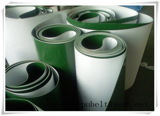 High-strength PVC/PU Rubber Conveyor Belt  Anti-static supplier