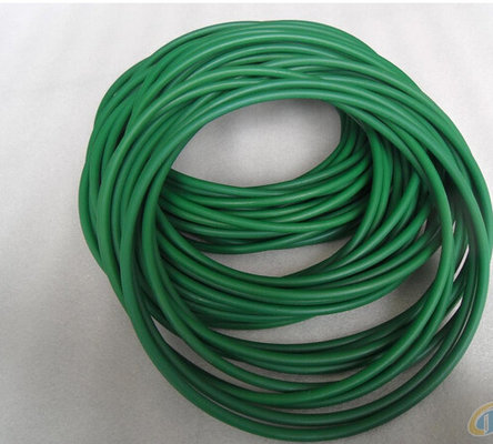 Round belts made of Polyurethane  green and dark green supplier