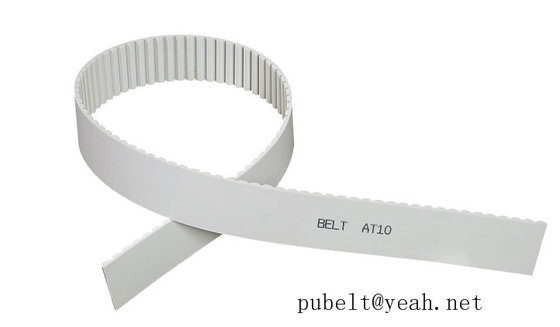 custom made Open PU timing belt AT10,T10, L,H China factory supplier